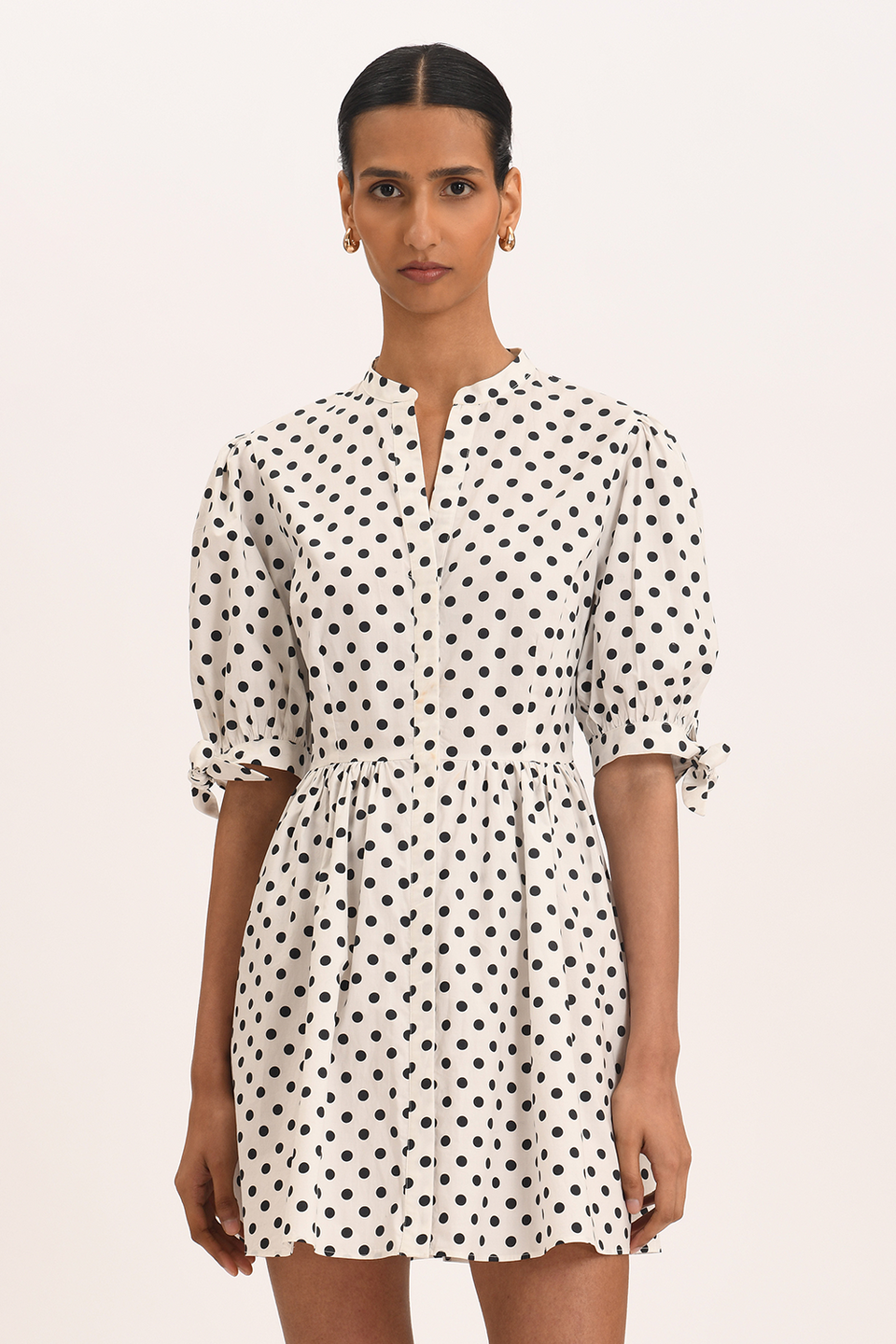 Elsa Mini Dress - Polka – steele. label
