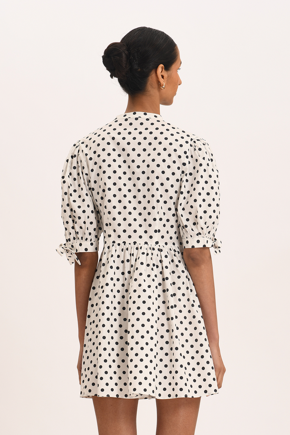 Elsa Mini Dress - Polka – steele. label