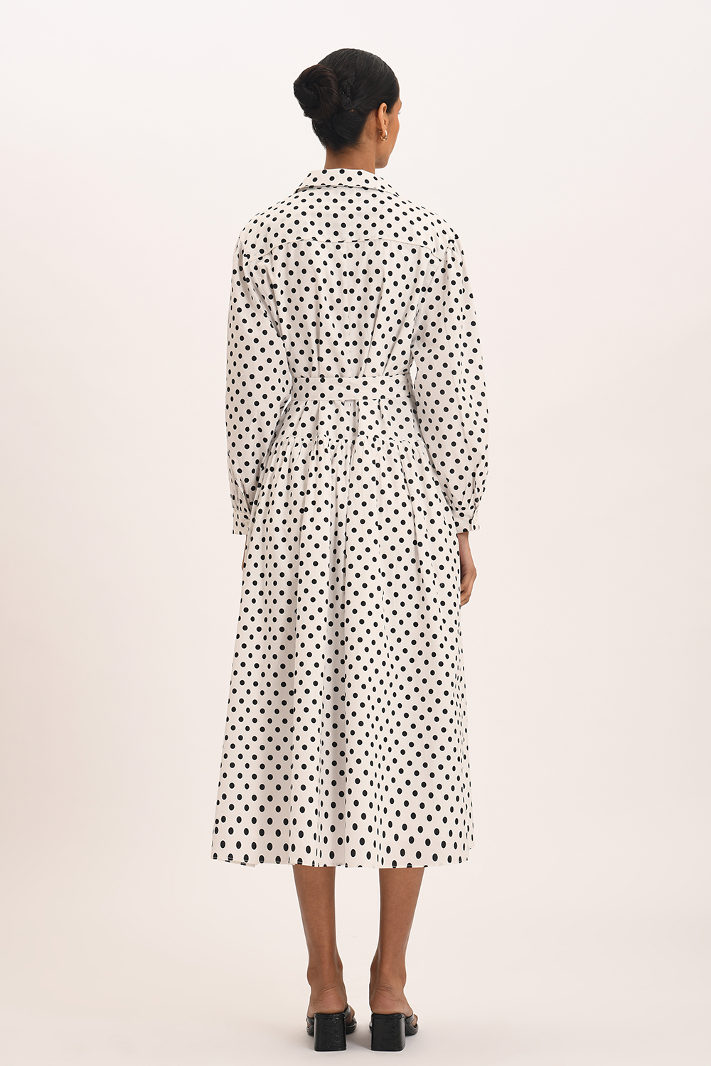 Roma Dress - Polka – steele. label