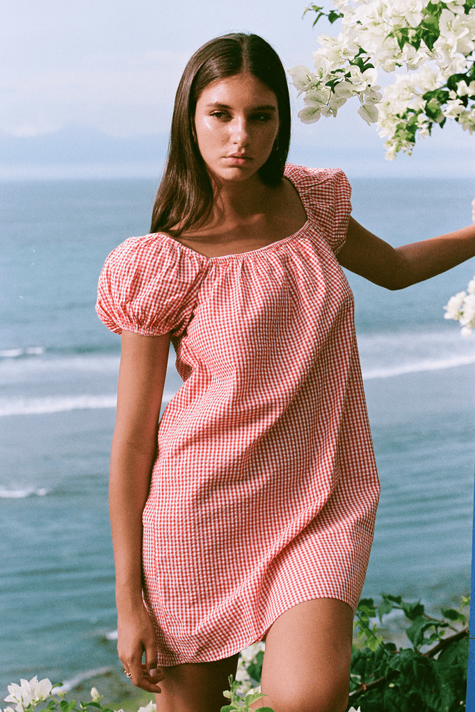 Poppy Mini Dress - Red